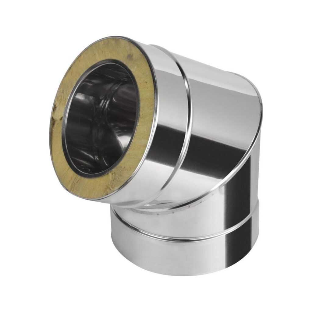 KOLANO 60° IZOLOWANE KWASOODPORNE FI 100/160 MM. Dobra Cena. Sklep Internetowy - KOMIN-CENTER.PL